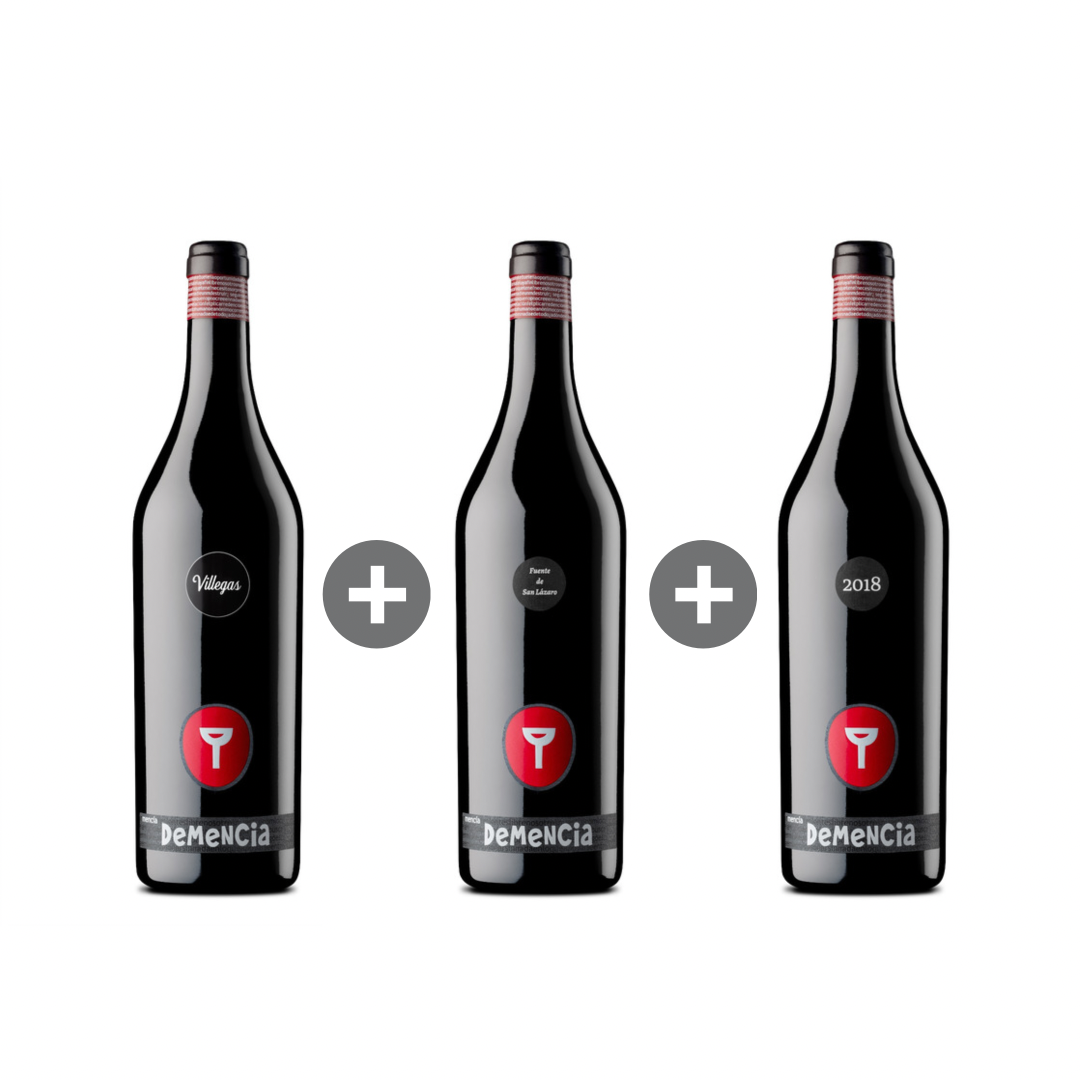 Estuche Demente Demencia Wine